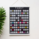 100 Movies Scratch Poster - GiftsXoXo